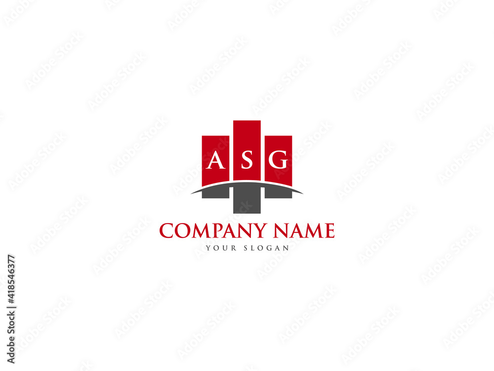 Letter ASG Logo Icon Design For Kind Of Use Stock Vector | Adobe Stock
