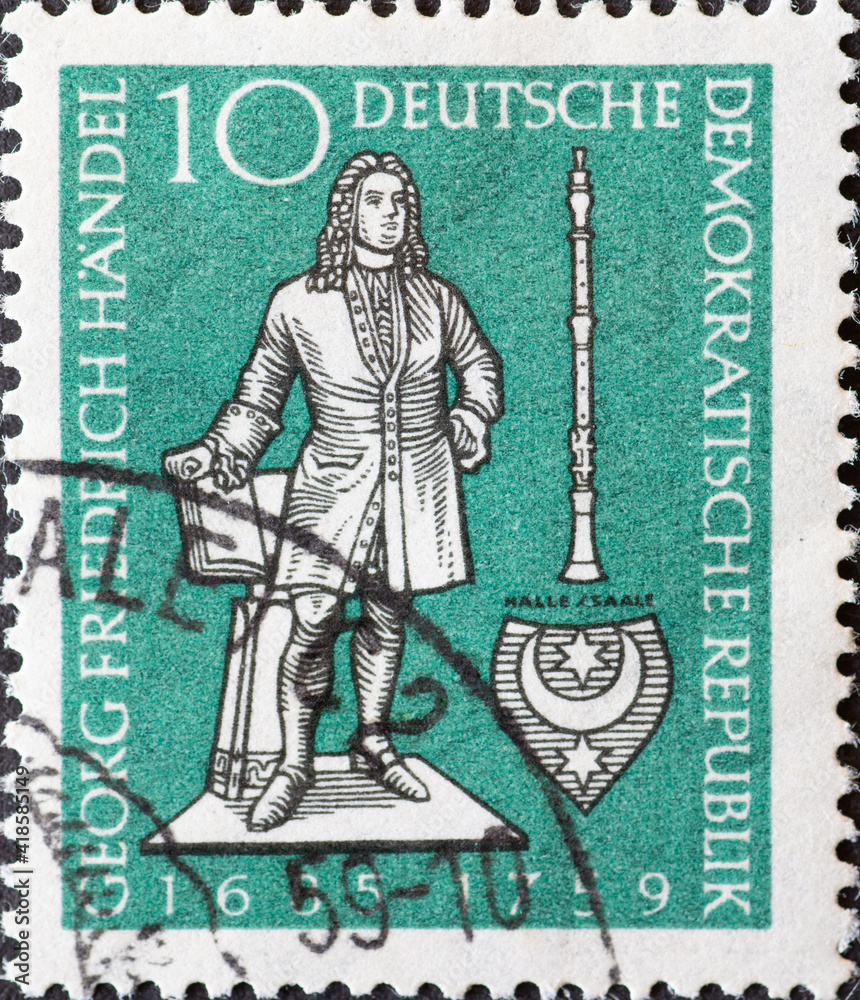GERMANY, DDR - CIRCA 1959 : a postage stamp from Germany, GDR showing a ...