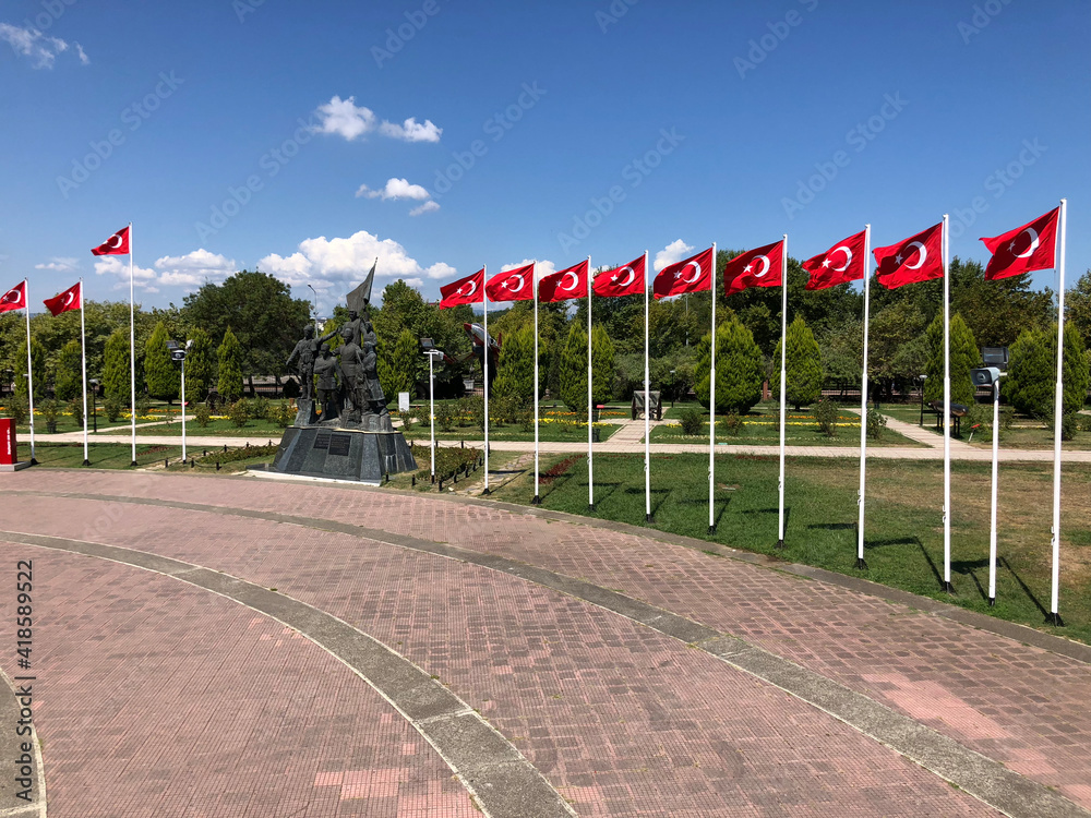 Bandırma steamboat, Samsun / Turkey - November 2019: Bandirma ferry is ...