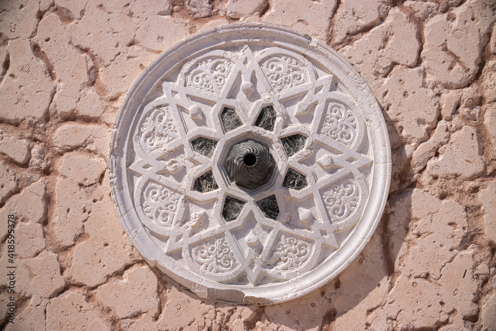 On the streets in Istanbul, public places. Elements of architectural ...