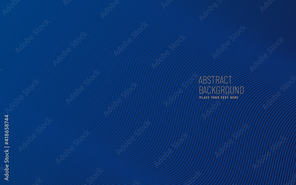 Abstract dark blue mesh gradient with curve lines pattern textured ...