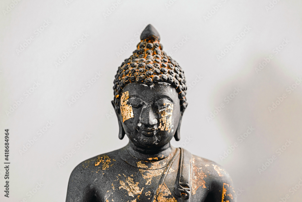 The Buddha statue is a symbol of the representative of the Buddhist ...