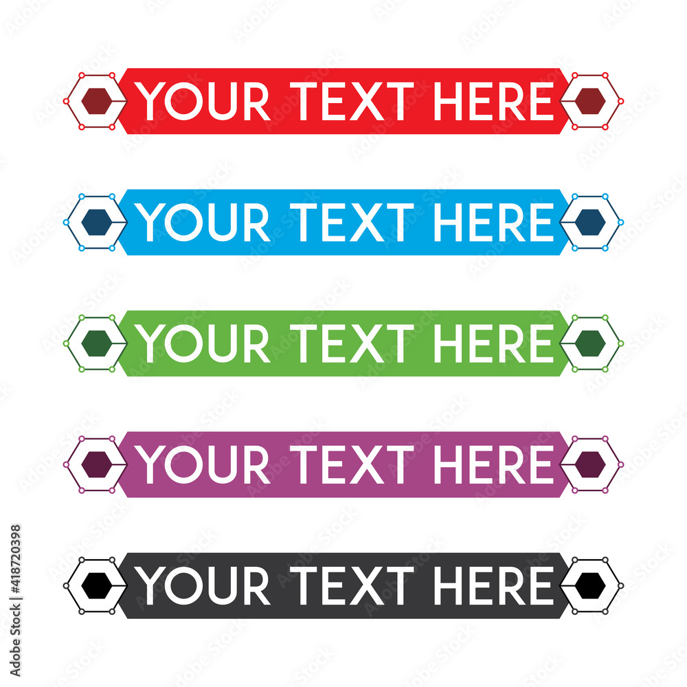 banner set, text box, title box, speech text, speech title, frame text ...