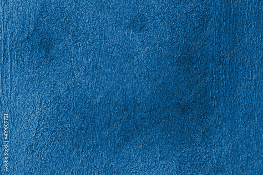 Blue background. Texture of a blie concrete wall of a building in Paris ...