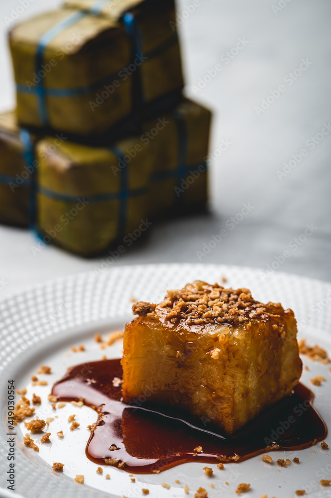 Fotka „Pinoy Merienda-Batangas Suman vertical - Sweet Tamales ( Sweet ...