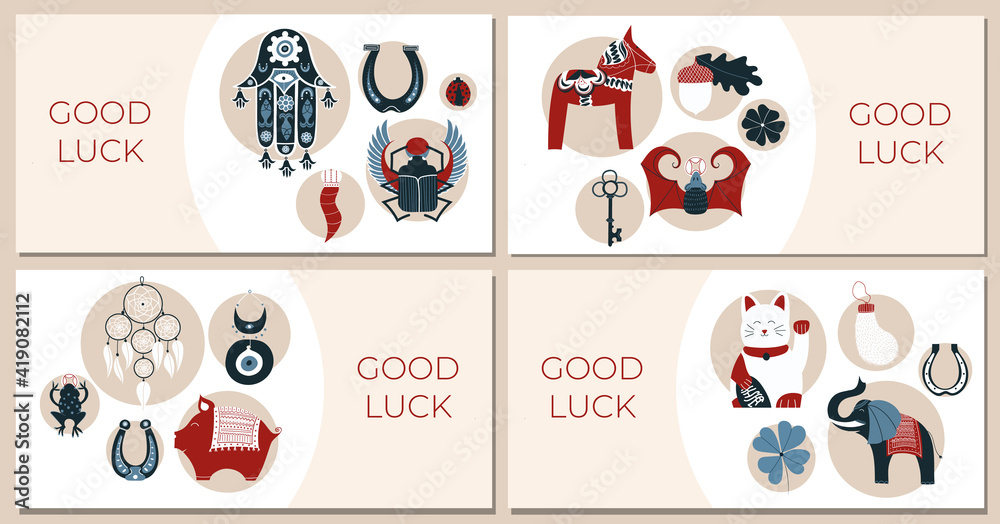 Good Luck Charms Symbols