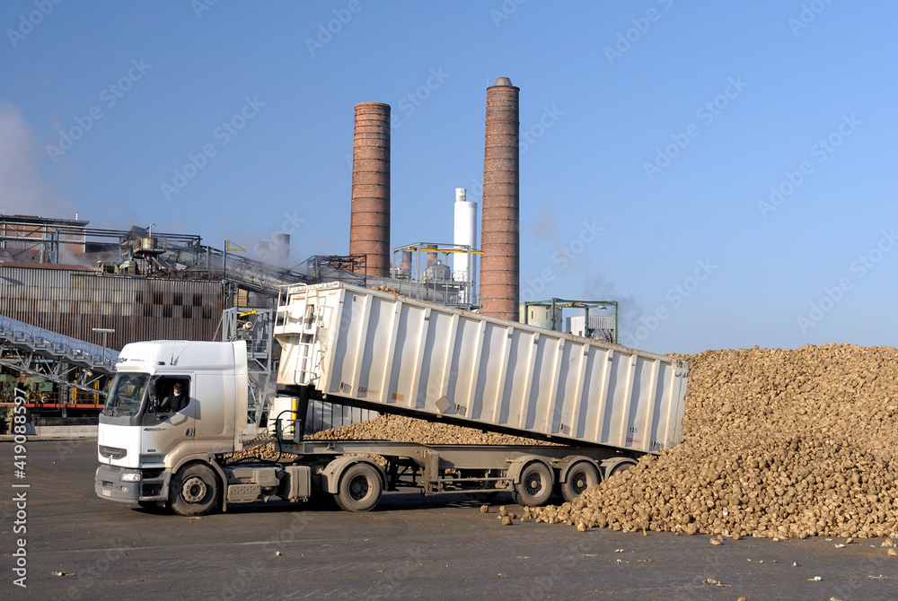 Sucrerie Saint Louis Sucre, Eppeville (Somme), groupe Sudzucker ...