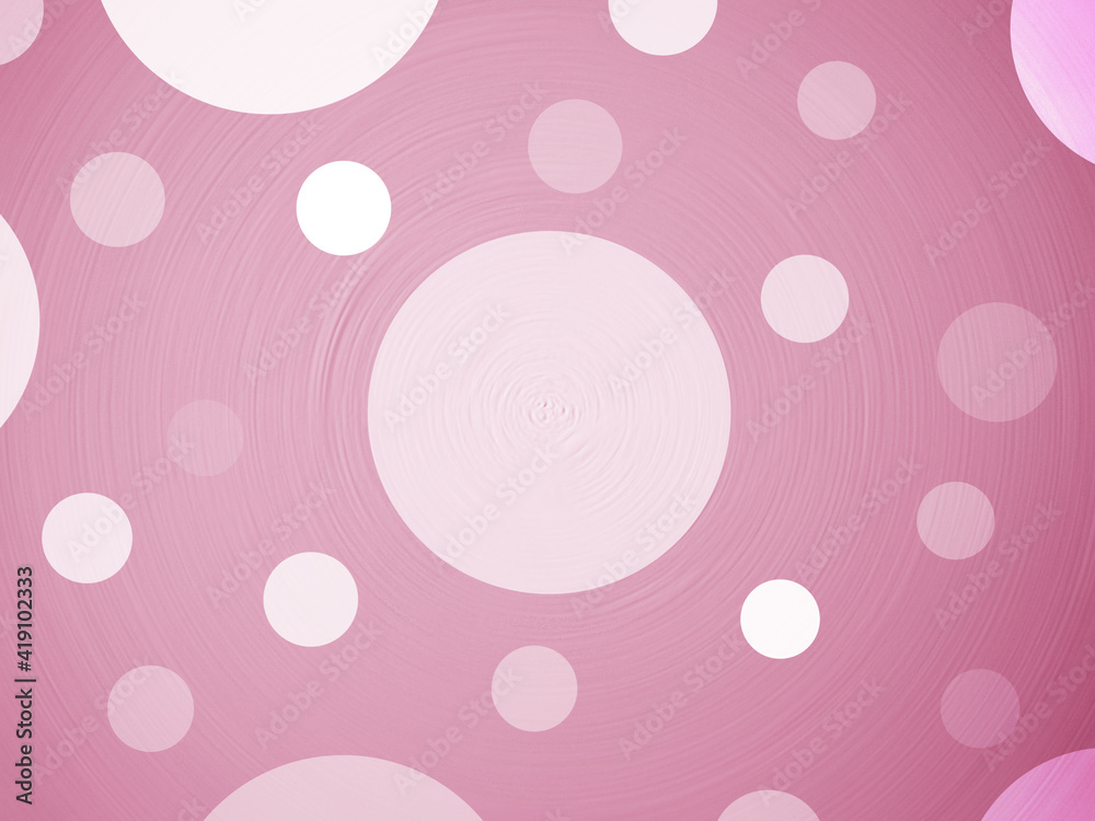 Abstract bokeh background of ceiling, pink circle backdrop, Design for ...