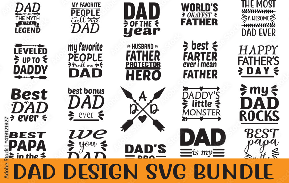 dad quotes design SVG bundle Cut Files for Cutting Machines like Cricut ...