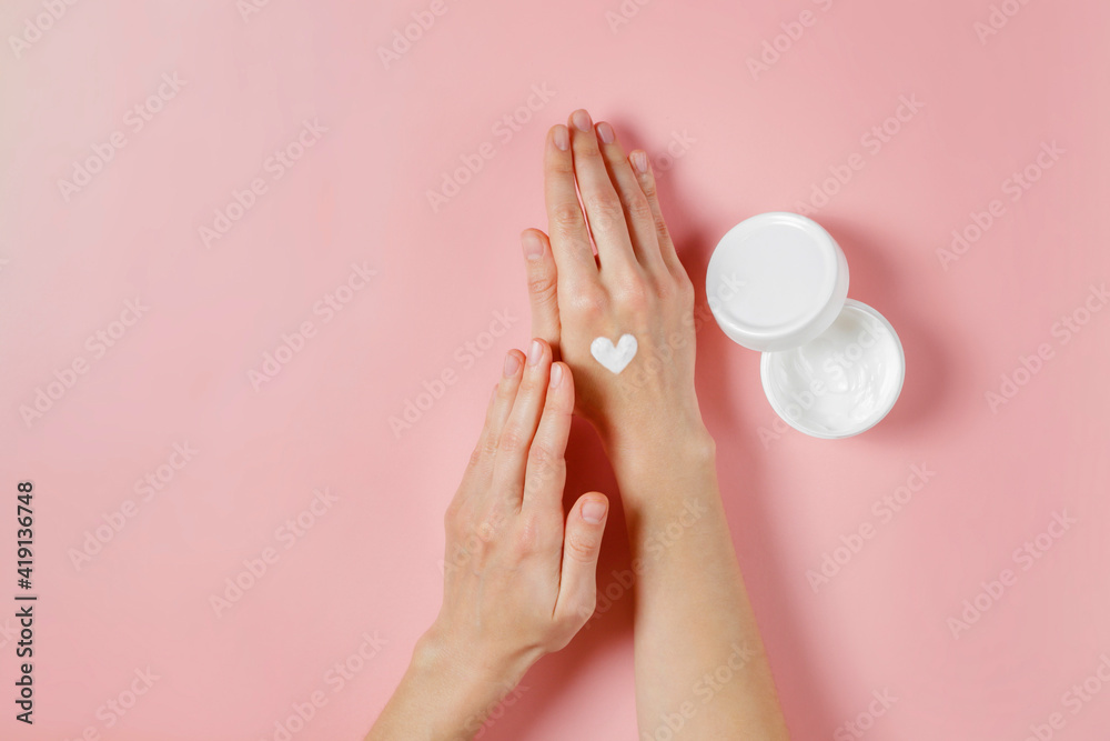 Revitalizing hand cream for healing and recovery after excessive use of ...