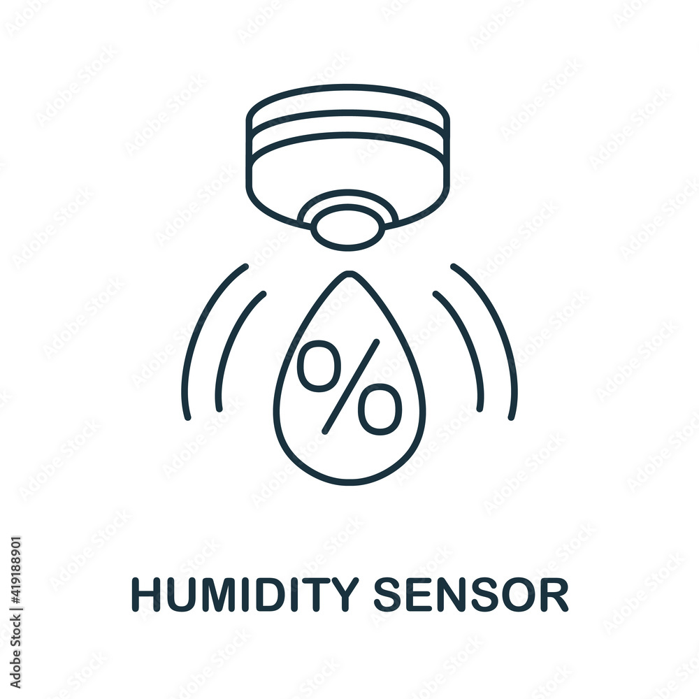 Humidity Sensor icon. Simple element from sensors icons collection ...