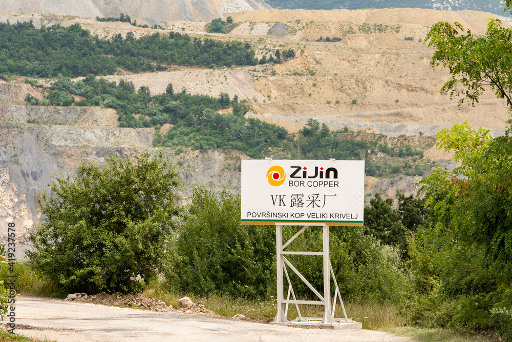 Veliki Krivelj mine of Zijin Bor Copper, one of the largest copper ... Veliki Krivelj mine of Zijin Bor Copper, one of the largest copper ...