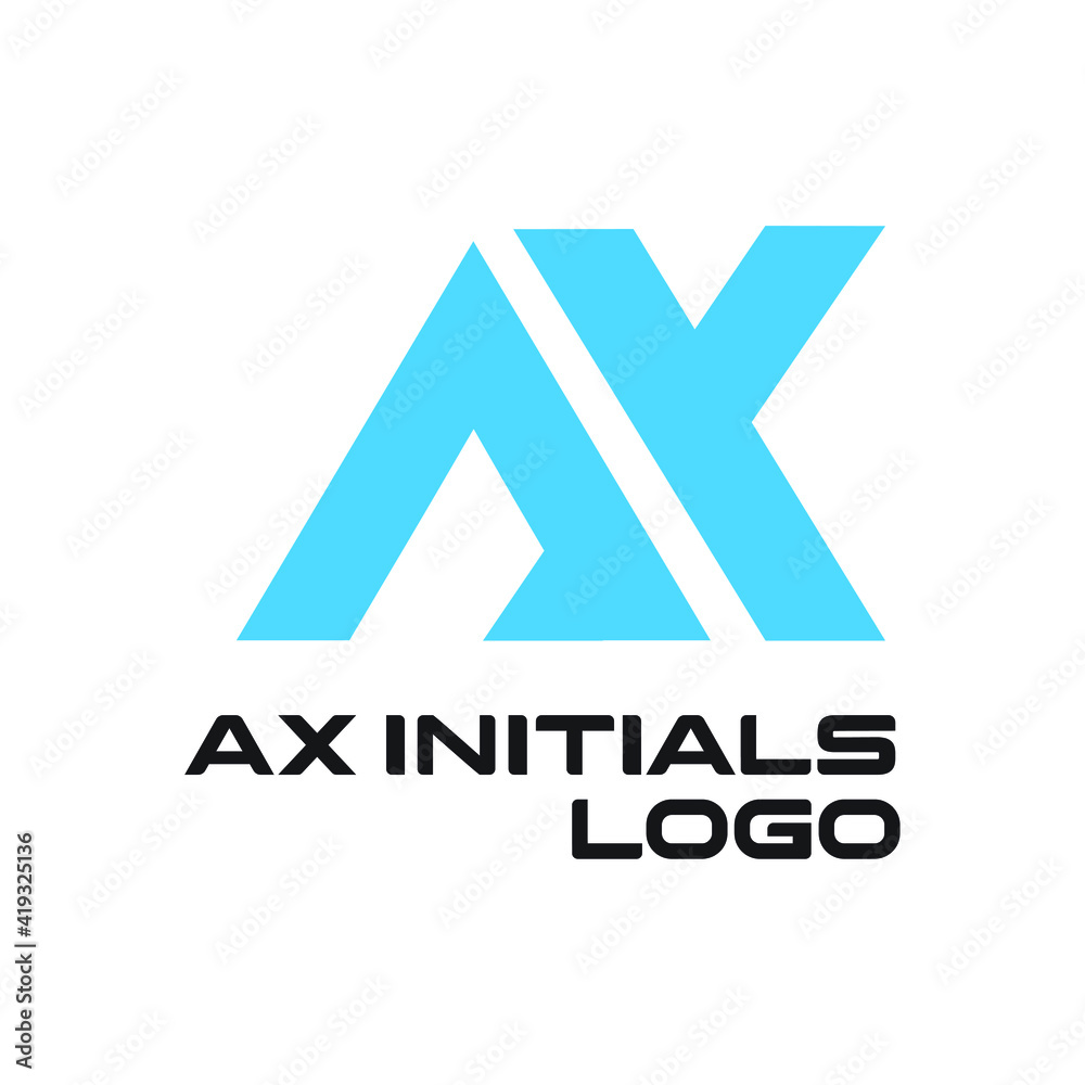 Ax logo exclusive design inspiration Stock Vector | Adobe Stock