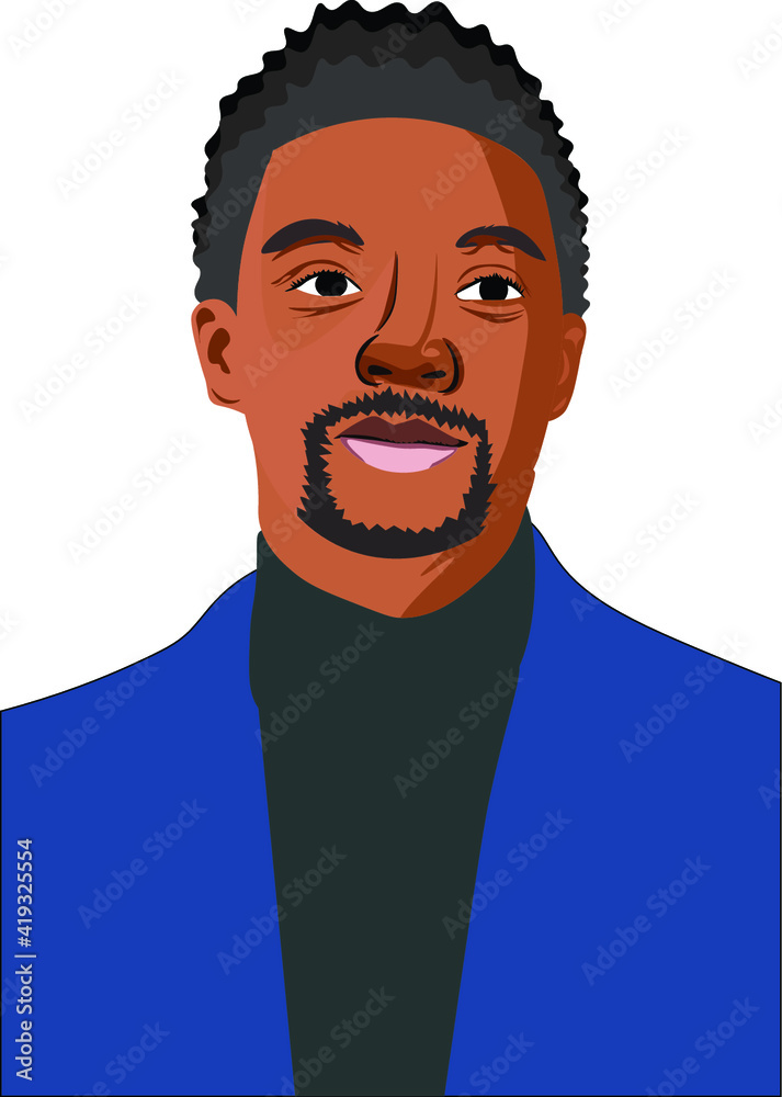 illustartion of diligent man 2021 Stock Vector | Adobe Stock