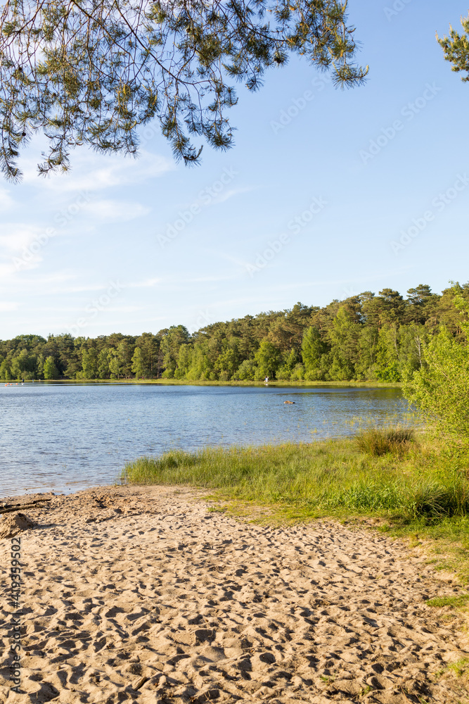 Badesee Mit Sandstrand