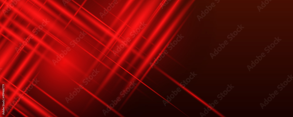 Abstract red light background. Illustration of abstract red and black ...