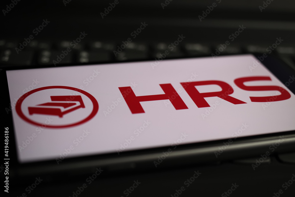 Viersen, Germany - March 1. 2021: Closeup of mobile phone screen with ...