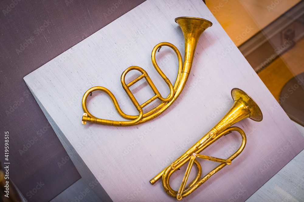 MUNICH, GERMANY - NOVEMBER 27, 2018 : The Represents an exposition of ...