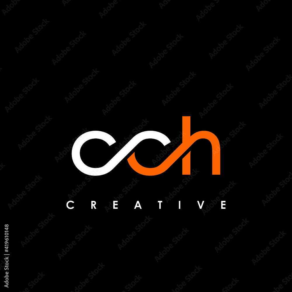 CCH Letter Initial Logo Design Template Vector Illustration Stock ...
