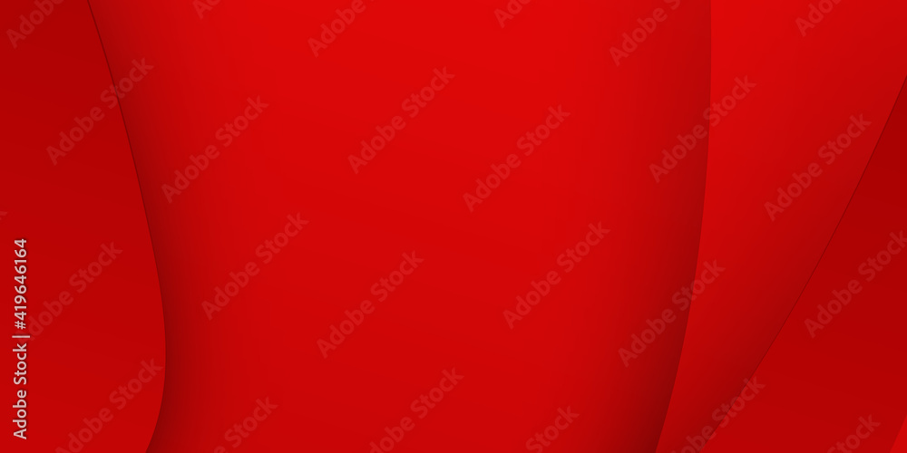 Abstract red background with wave. Vector illustration Stock Vector ...