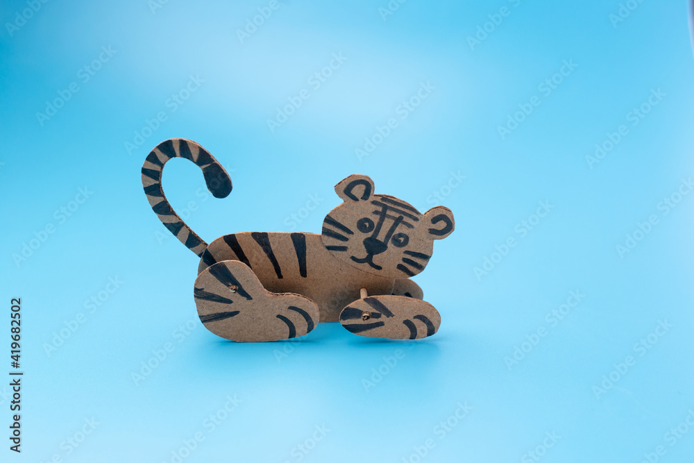 how to make a tiger, step by step instruction, DIY, year of the tiger ...