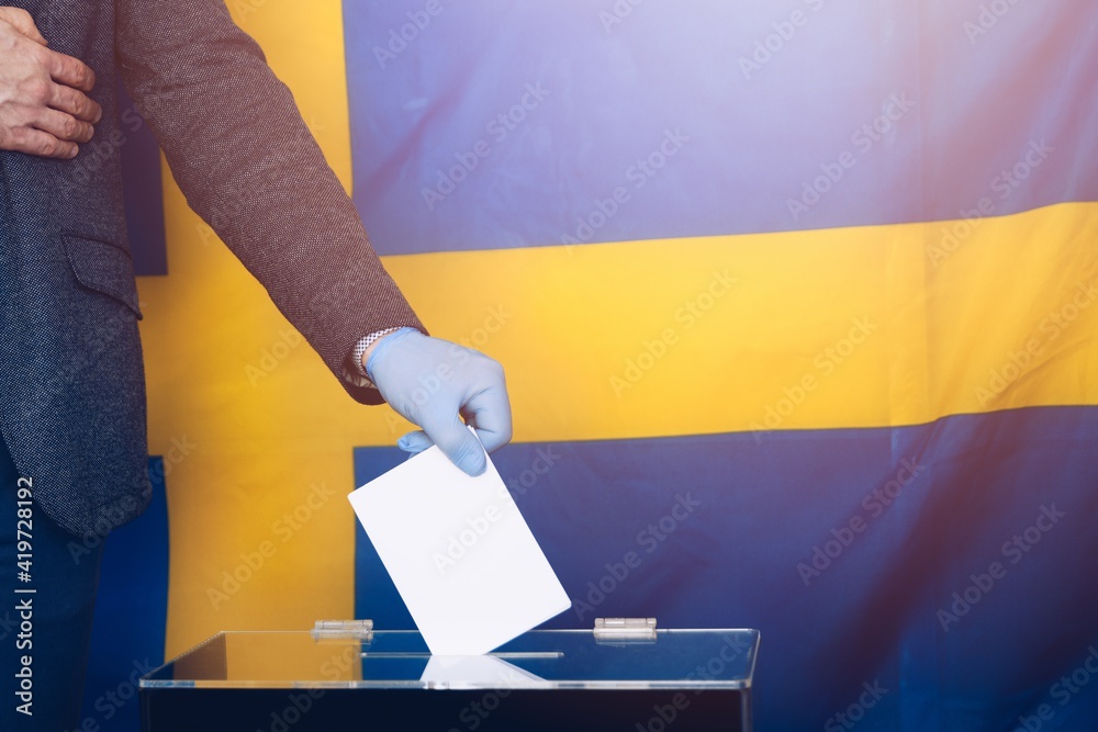 Election day during Coronavirus COVID-19 pandemic crisis, prevention ...
