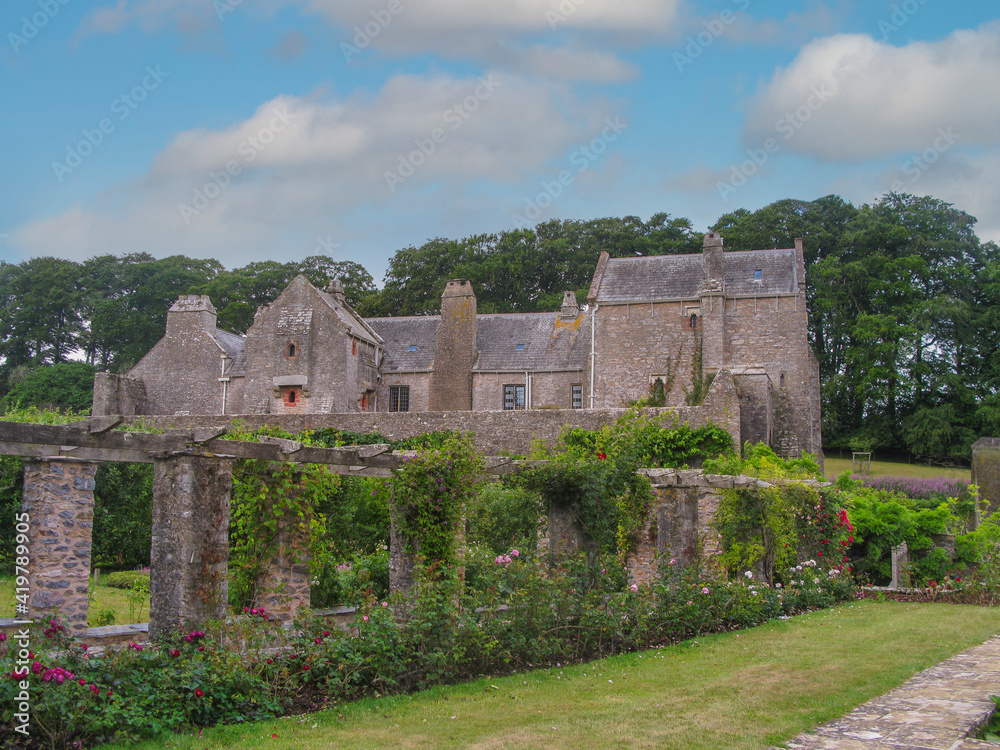 Compton castle Stock Photo | Adobe Stock