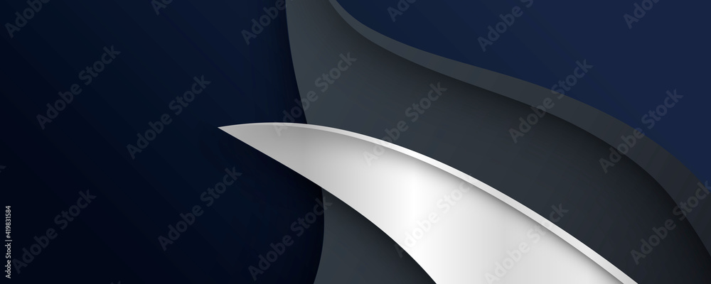 Black premium background with luxury dark. luxury silver platinum lines ...