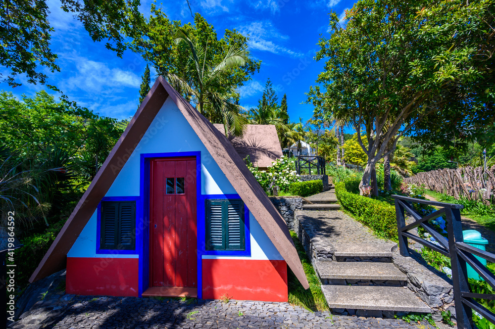 Monte Palace - Tropical Garden with Waterfalls, Lakes and traditional ...