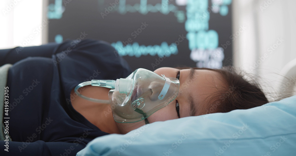 Oxygen Mask Girl