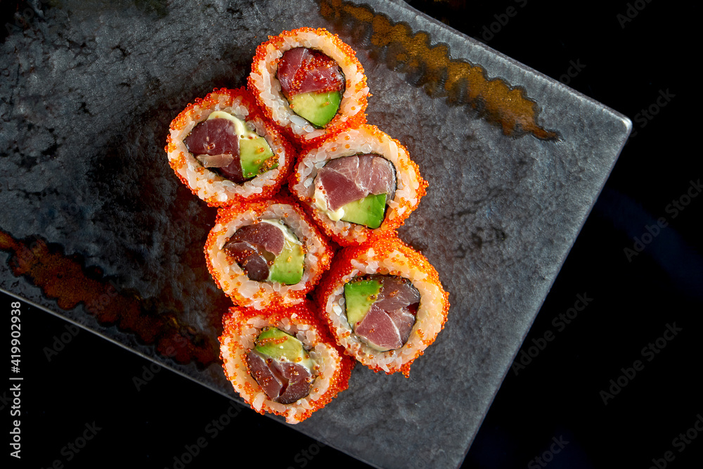 Wasabi Tobiko Sushi