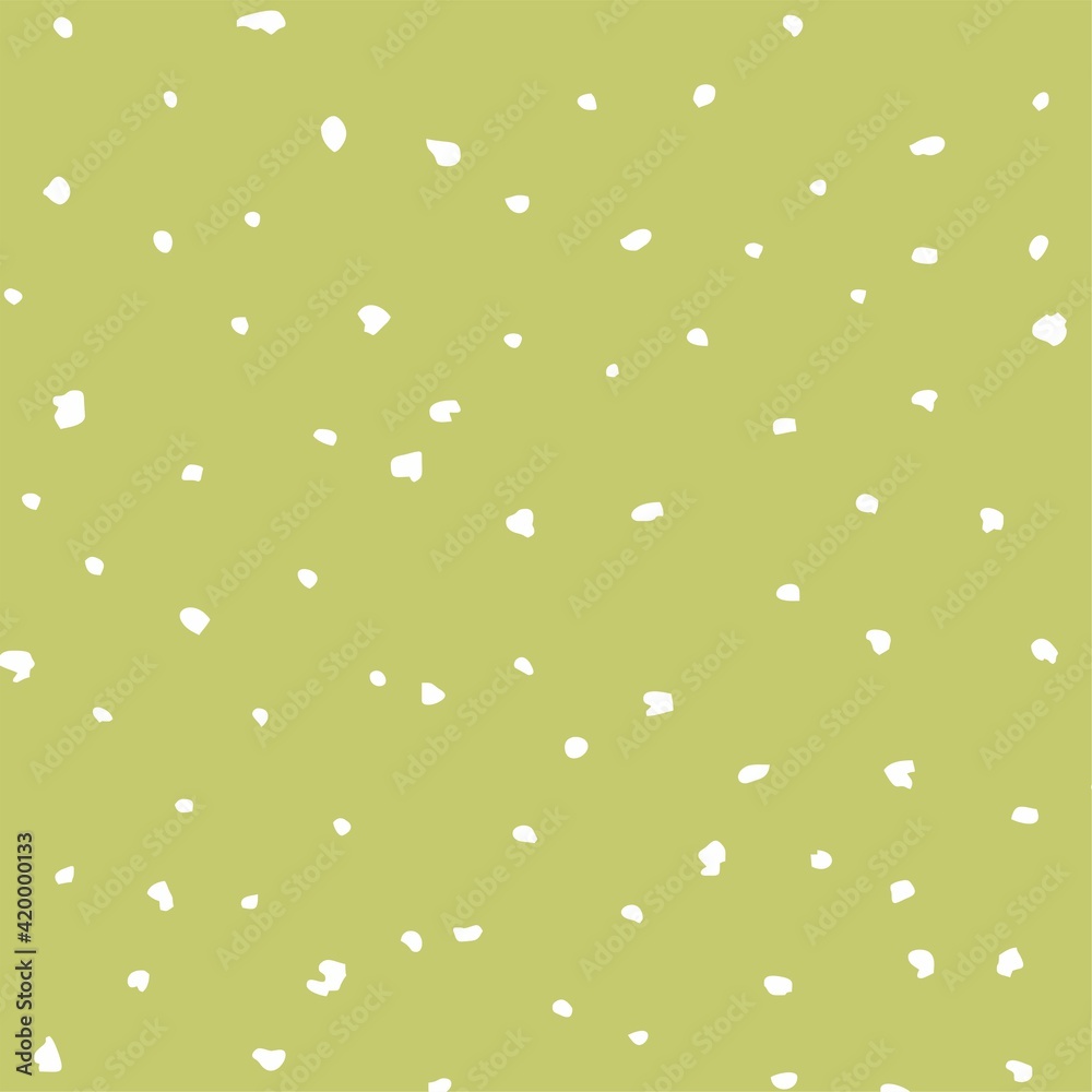 Green Dot Pattern cute kawaii baby pattern paper digital paper ...