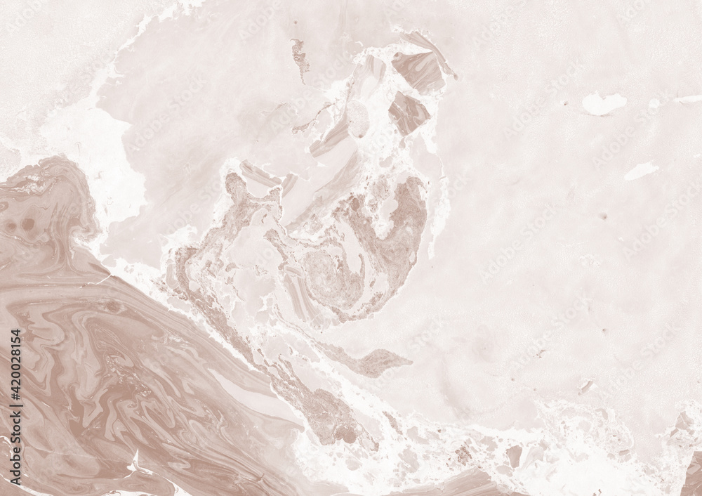 Abstract marbling background. Decorative earthy tones acrylic marble ...