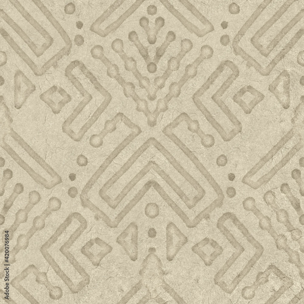 Seamless embossed paper texture for print. High quality illustration ...