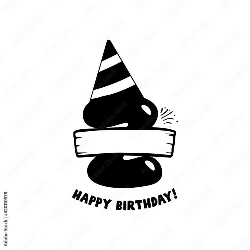 Initial Birthday Z Letter. Happy birthday monogram design with balloons ...