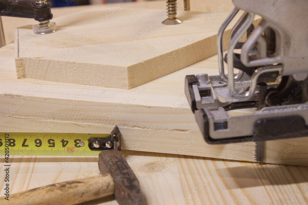 Construction tools ruler angular measuring, pliers, scissors for iron ...