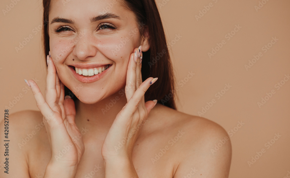 Skincare portrait Stock Photo | Adobe Stock