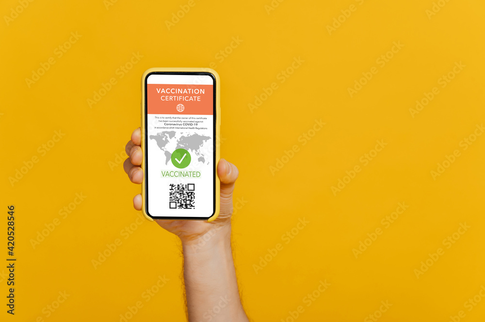 International certificate Covid19 Vaccination. A digital vaccination ...