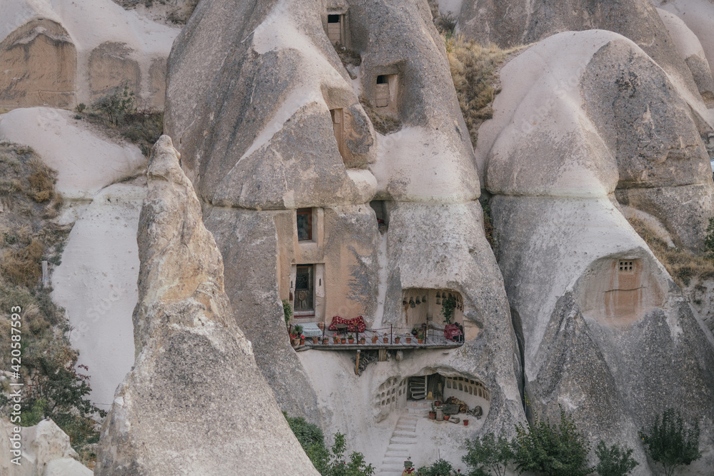 Cave House In Cappadocia Stock Photo | Adobe Stock