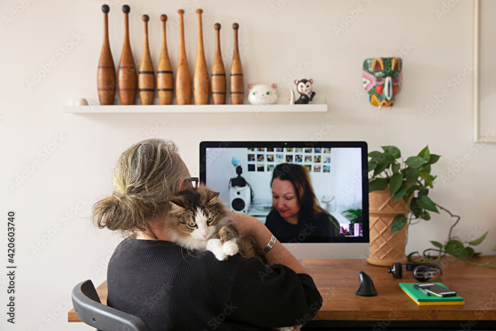 video call Stock Photo | Adobe Stock