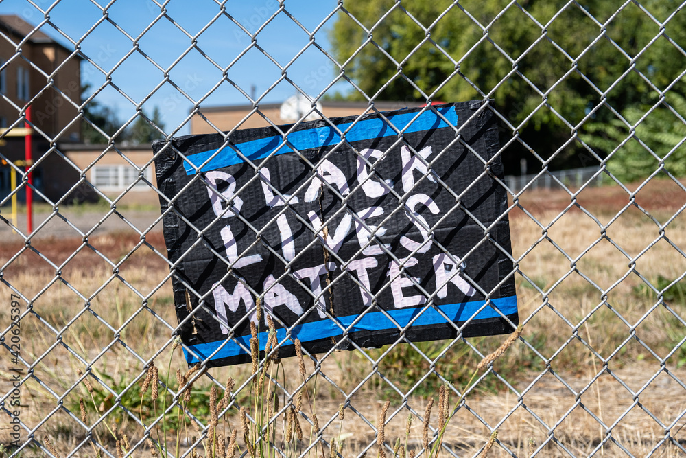 Black Lives Matter Sign Stock Photo | Adobe Stock