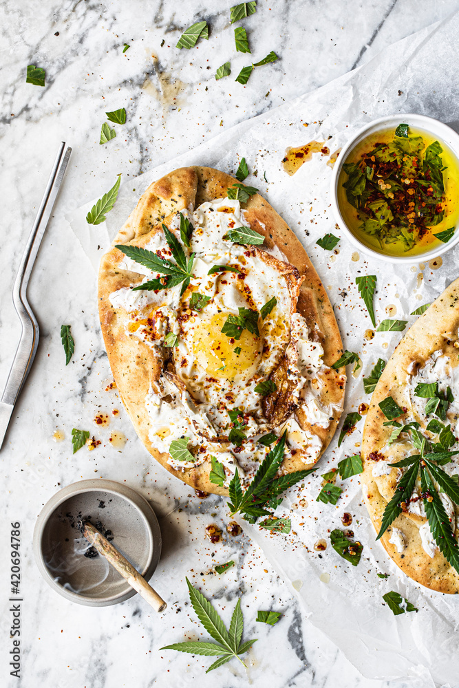 Cannabis infused bread Stock Photo | Adobe Stock