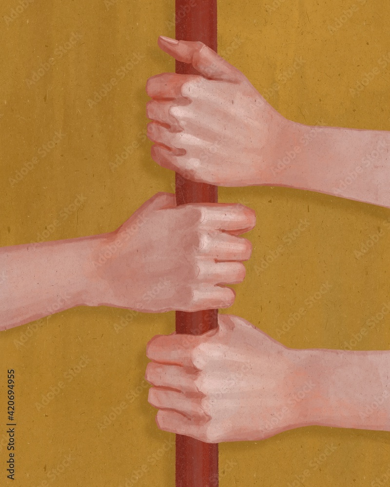 Hands Stock Illustration | Adobe Stock