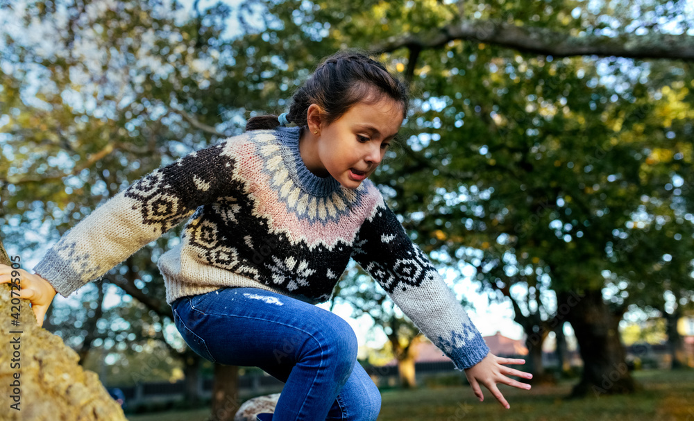 Little girl portrait Stock Photo | Adobe Stock