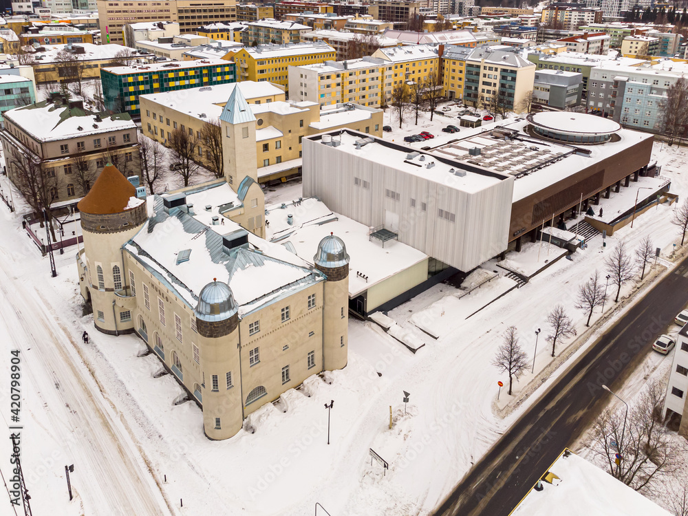 Kantti - The ensemble of the Kuopio Museum, Library and the new ...