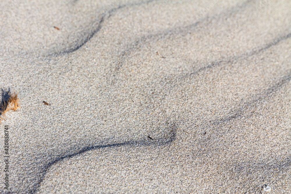 Sand texture, pattern and background.Sand ripple.Nature background ...