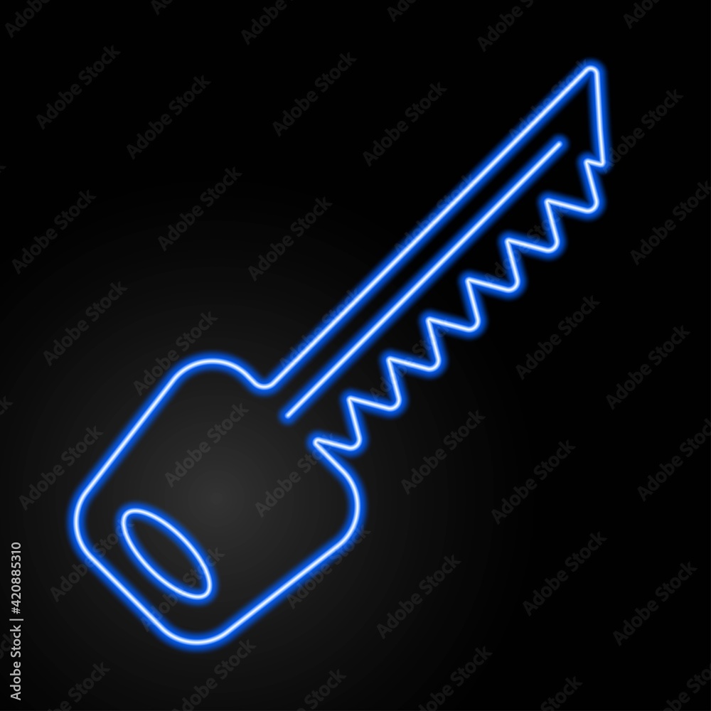 Key neon sign, modern glowing banner design, colorful modern design ...