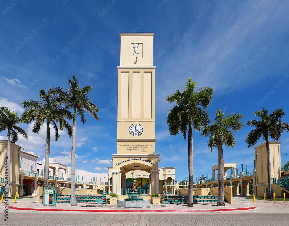 Mizner Park Amphitheater originally known as the Count de Hoernle ...