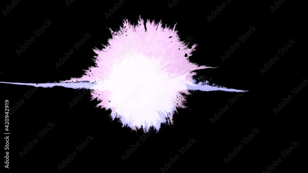 Ink Drops Transition on Black Background 4k Footage Ink Footage ...