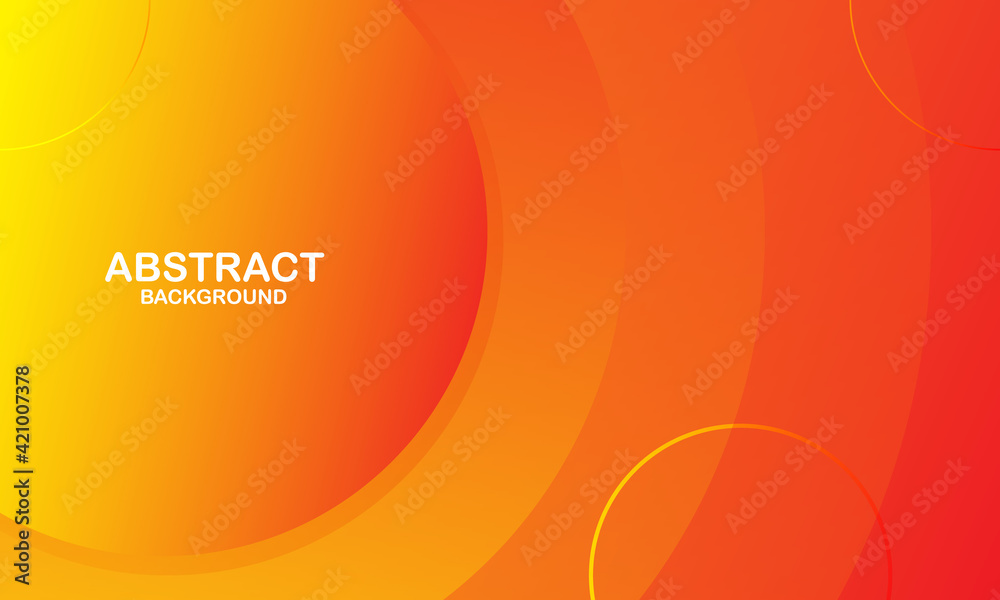 Abstract orange background. Template for poster, backdrop, book cover ...